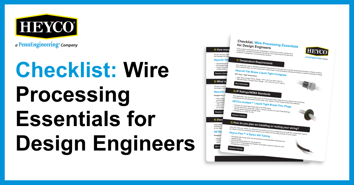 Checklist: Wire Processing Essentials for Design Engineers